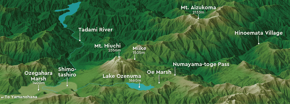 OZE National Park -Hiking Guide-